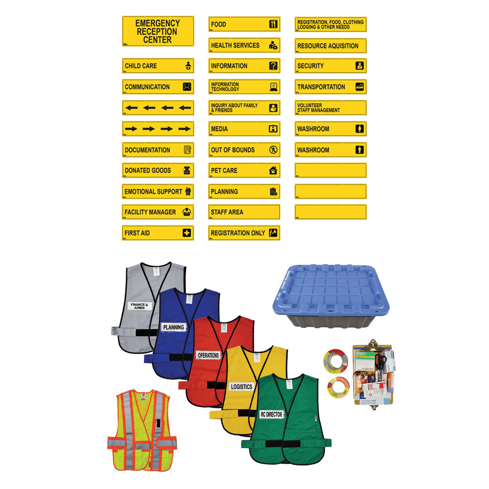 ESS Reception Centre Kits & Signage – F.A.S.T. Limited