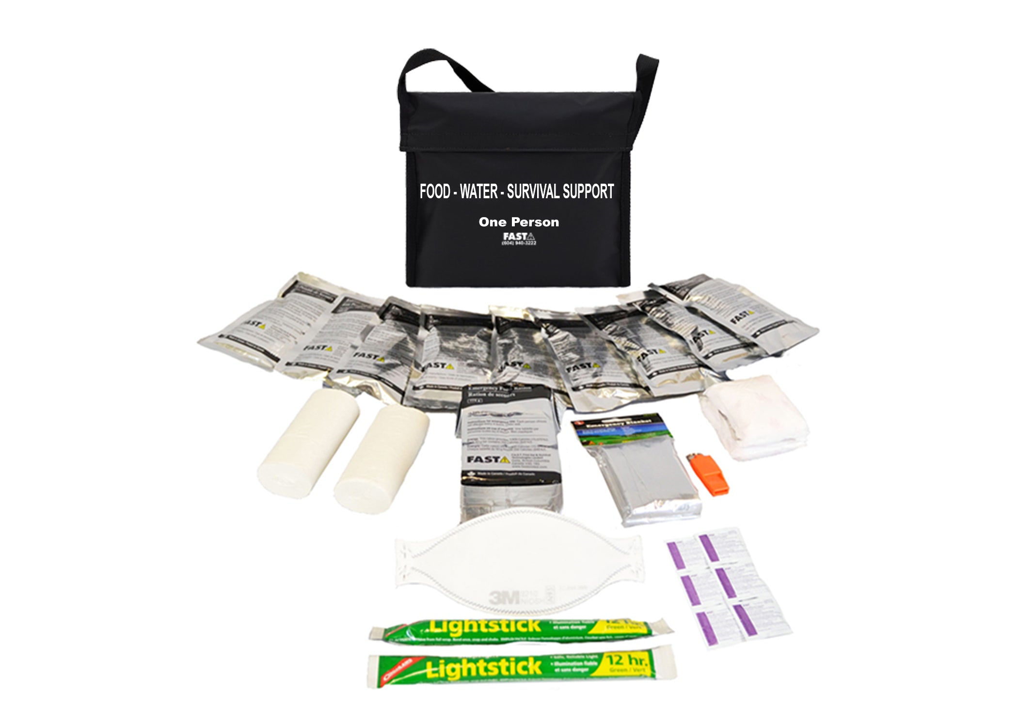 Basic Emergency Survival Kit for 72 hours (EKIT1070) | F.A.S.T. Limited ...