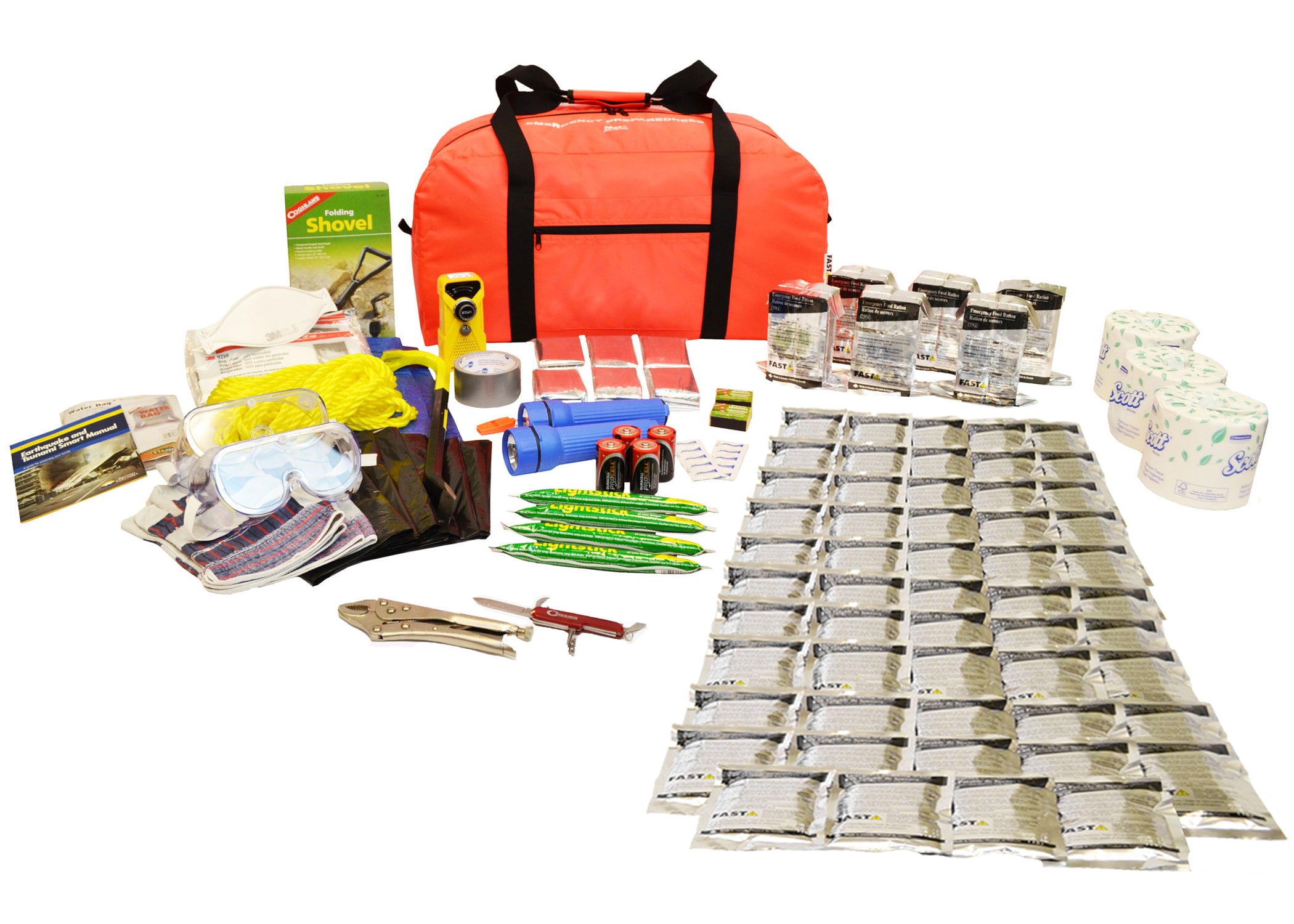 Grab-and-Go 6 Person Emergency Kit (EKIT1410.2) | F.A.S.T. Limited – F ...