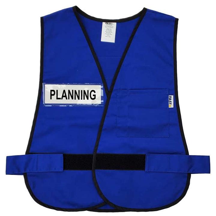 Incident Command (ICS) Vests & EOC Identification Vests – F.A.S.T. Limited